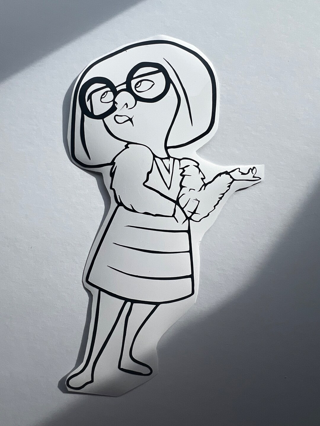Edna Mode Inspired Car Decal Sticker - Etsy