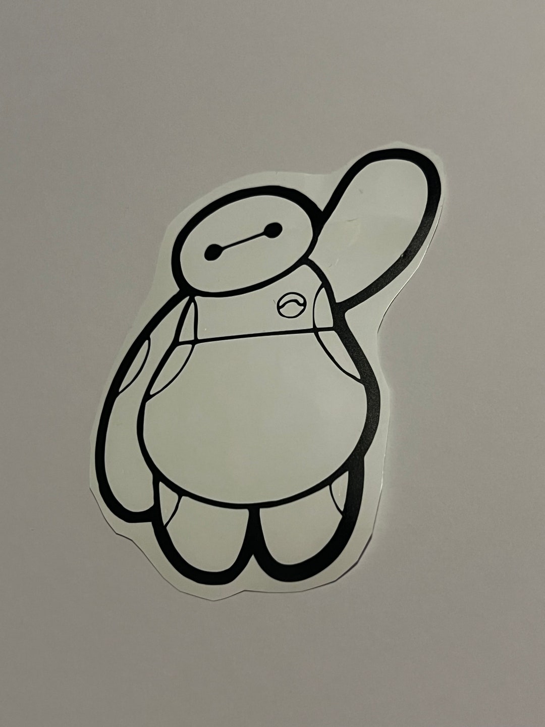 Baymax Inspired Car Decal Sticker - Etsy