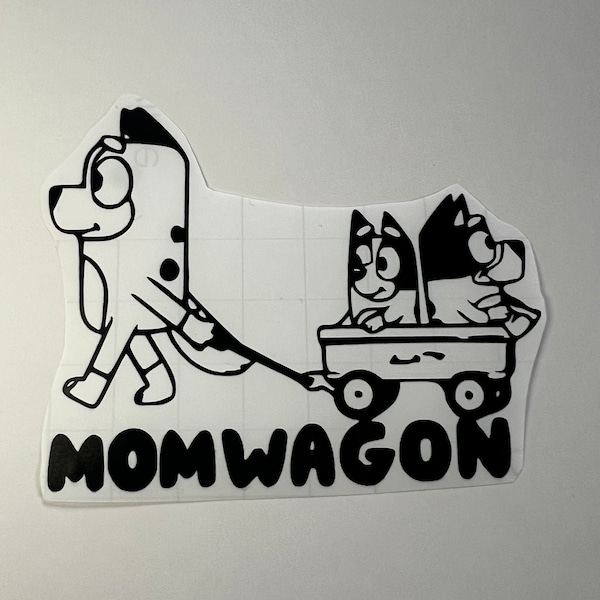 Bluey Mom Wagon - Etsy