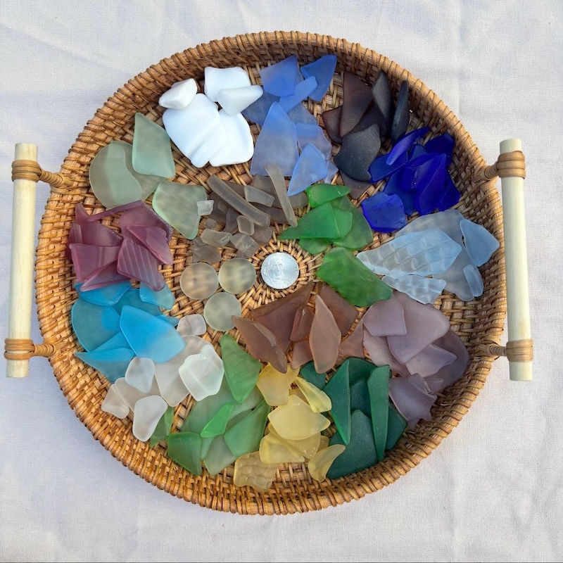 Sea Glass for Craft - Etsy