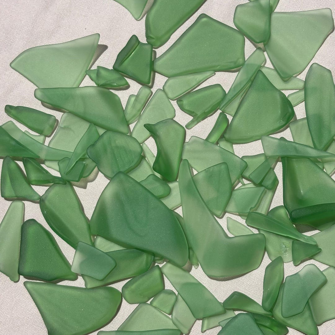 Genuine Tumbled Beach Sea Glass — Glass for Crafts & Jewelry — Tumbled ...