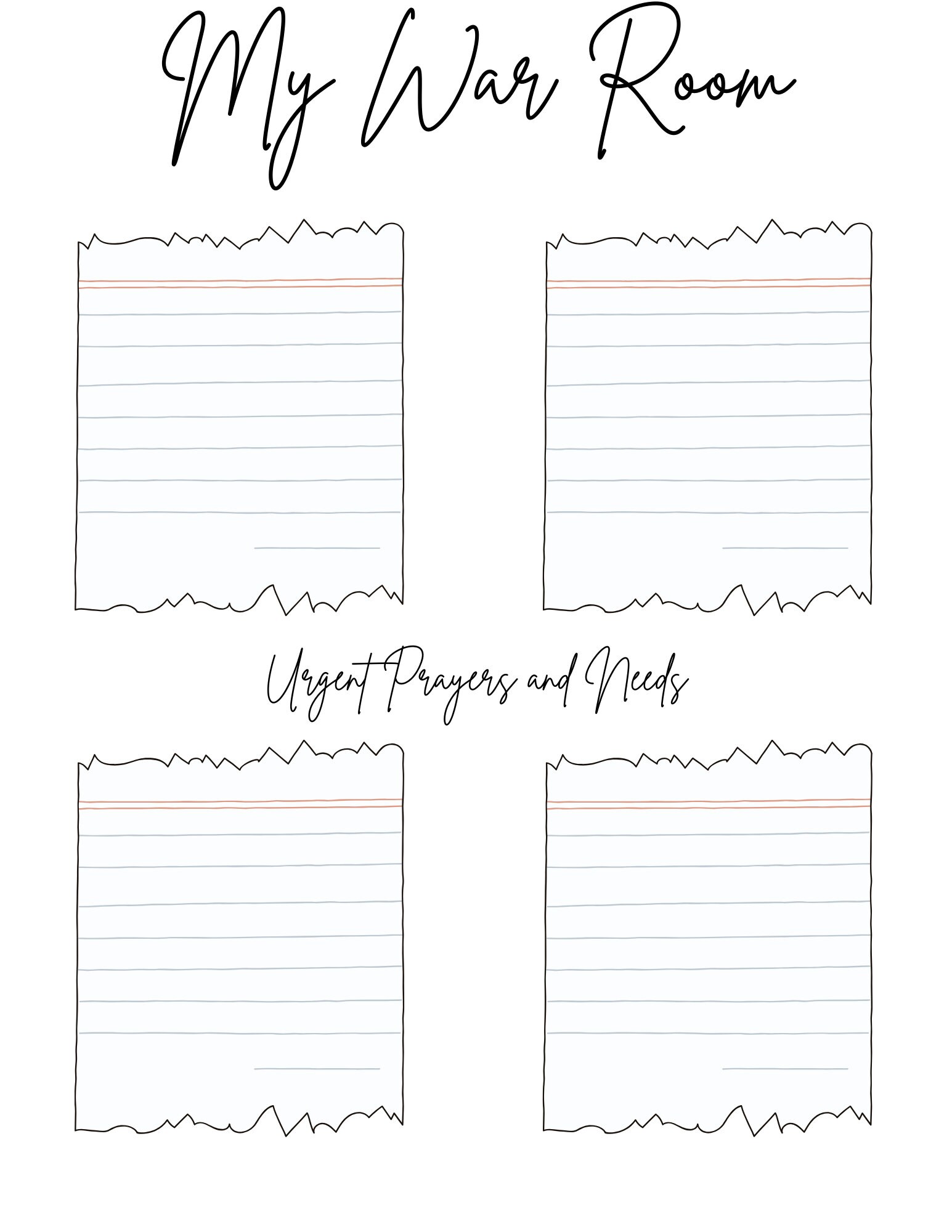 Prayer Journal Digital Download - Etsy