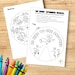 Be Kind Spinner Wheel Colouring Craft, Sunday School Craft, Bible ...
