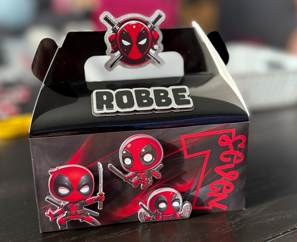Custom Party Favor Box - Etsy