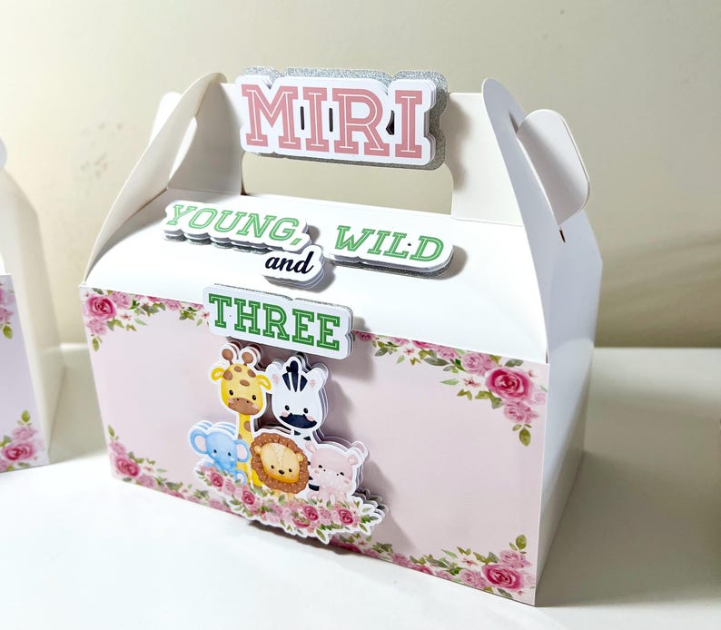 Custom Party Favor Box - Etsy