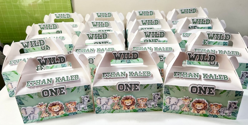 Custom Party Favor Box - Etsy
