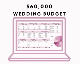 30,000 Wedding Budget Google Sheet Budget Planner Wedding Expense ...