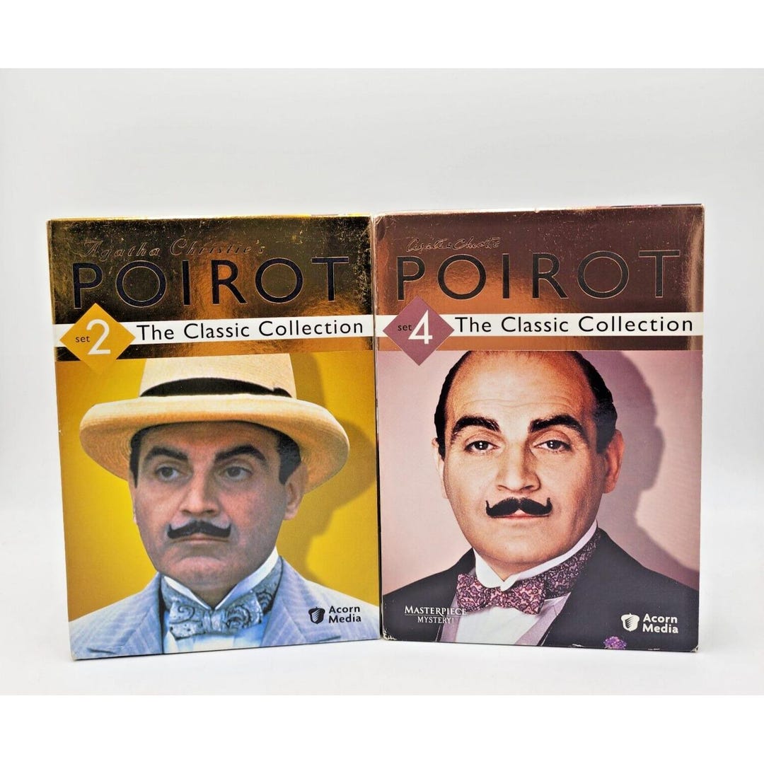 Agatha Christies Poirot: the Classic Collection 2 & 4 DVD Zone 1 USA ...