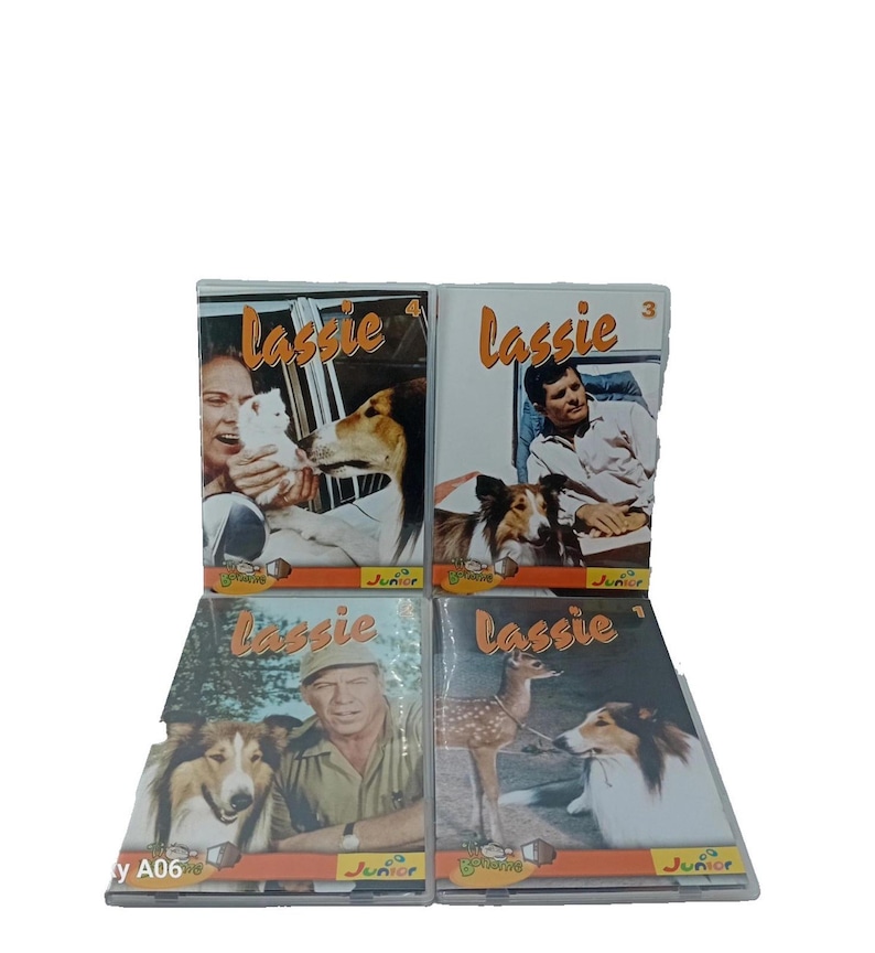 Les Aventures De Lassie Coffret 4 DVD Francais - Complete Box Set ...