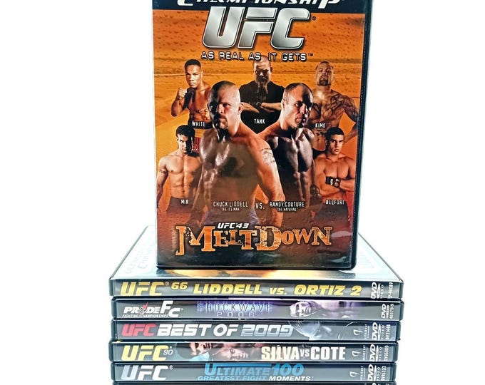 UFC Classics – Ultimate Fighting Championship – Lot of 12 Dvds – MMA ...