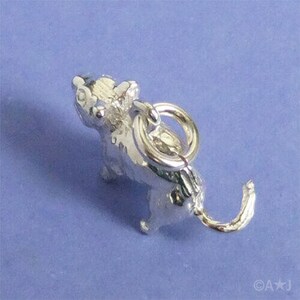 Sterling Silver Charm Tasmanian Devil .925 Australian Animal Pendant - Etsy