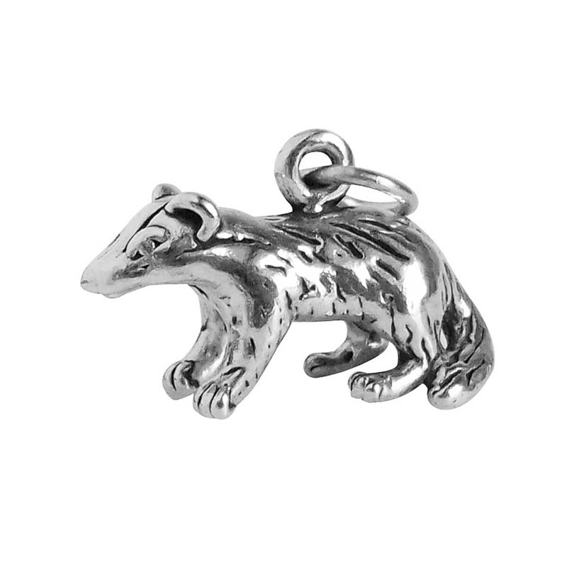 Badger Charm - Etsy