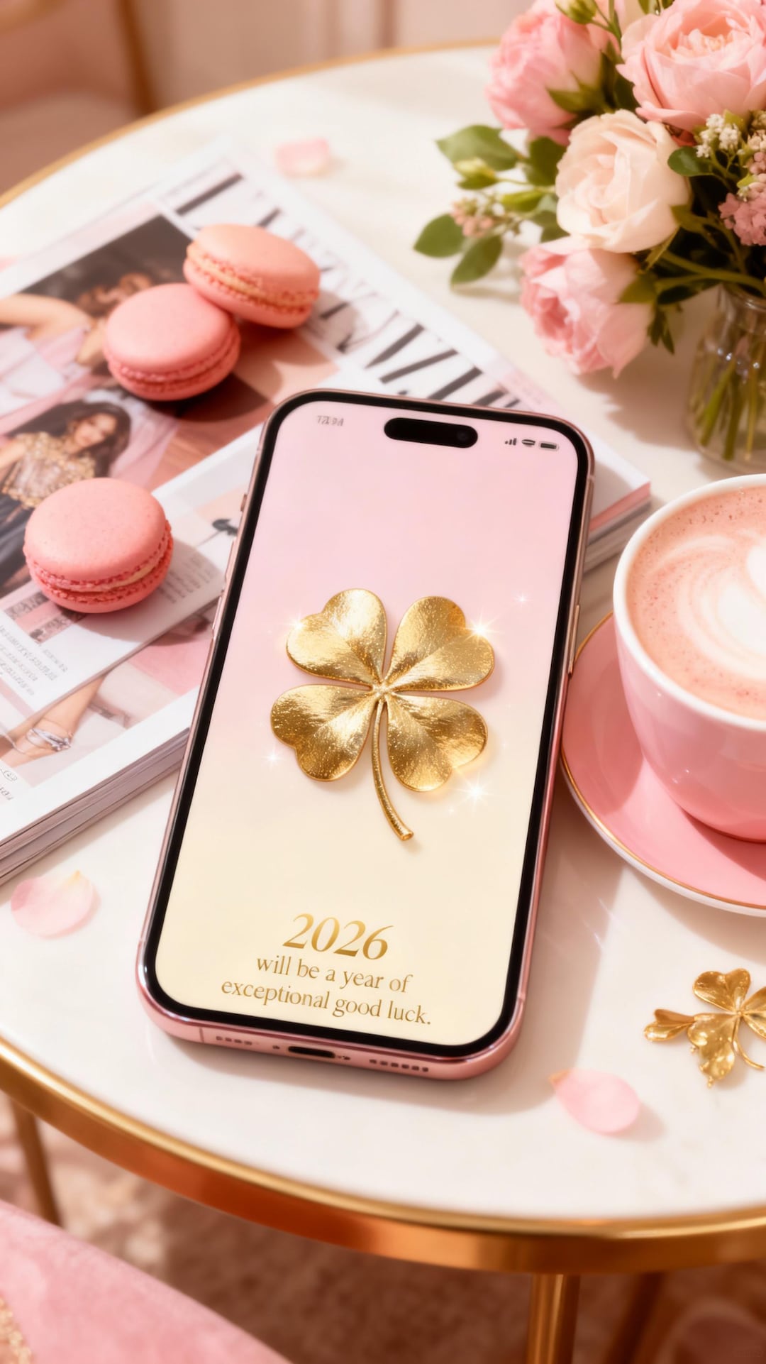 2026 Lucky and Wealth Phone Wallpapers - 10 Digital Backgrounds for ...