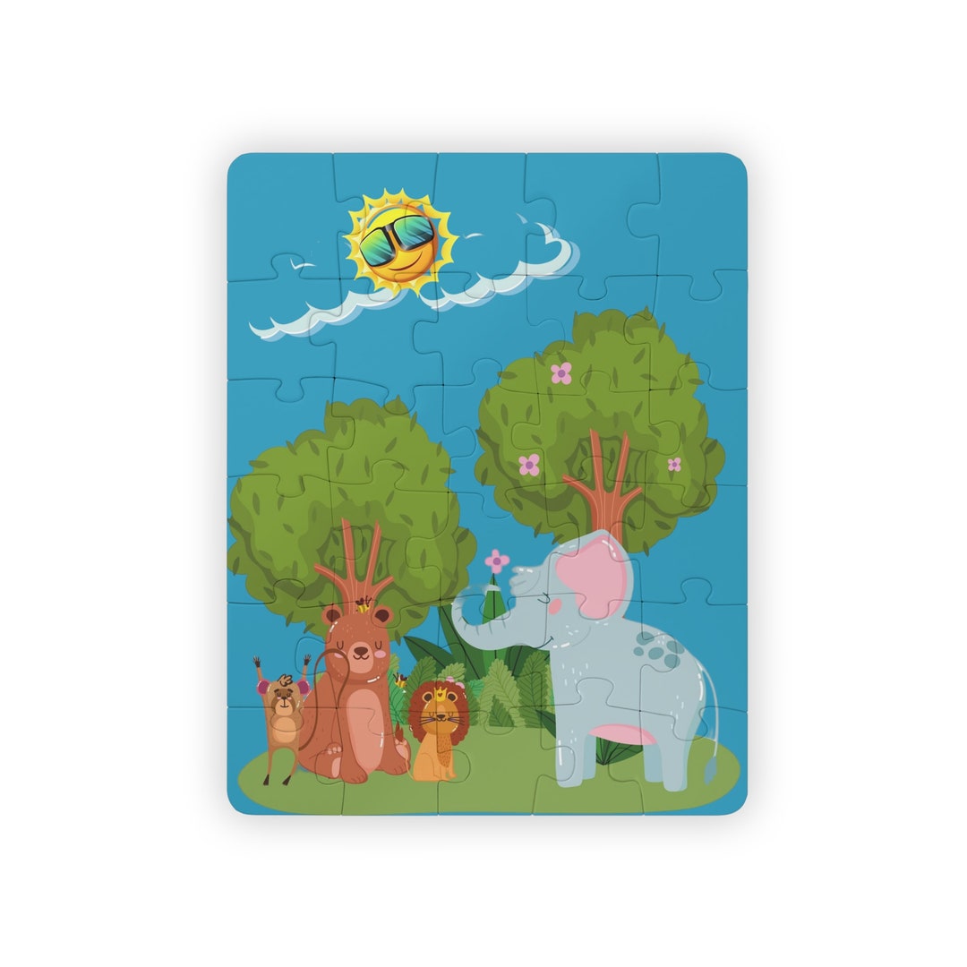 Kids' Puzzle Animals , 30-piece - Etsy
