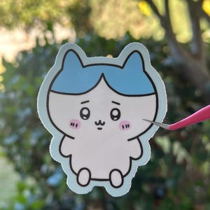 Kawaii Character Glossy Sticker Sheet and Vinyl Stickers- Cute ...