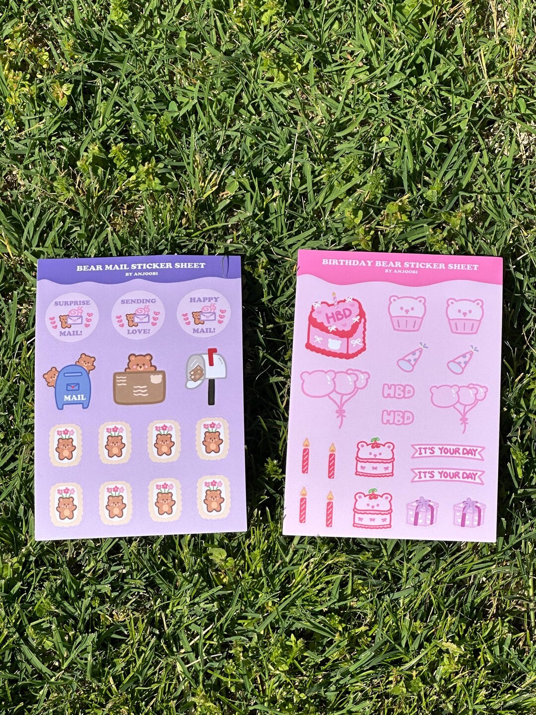Surprise Mail and Birthday Matte Sticker Sheet - Happy Mail, Happy Mail ...