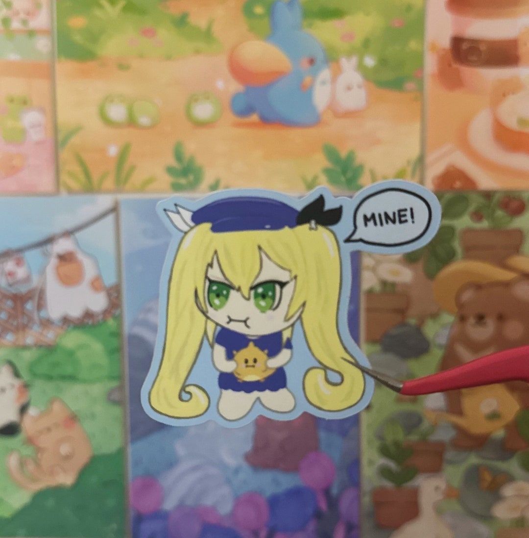 Vinyl Matte Dokibird Sticker Cute, Chibi, Vtuber, Dokibird Sticker ...