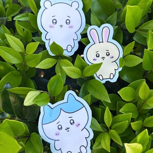 Kawaii Character Glossy Sticker Sheet and Vinyl Stickers- Cute ...