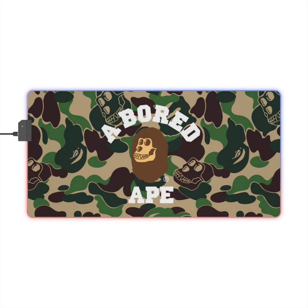 Bape LED Gaming Mouse Pad - Etsy