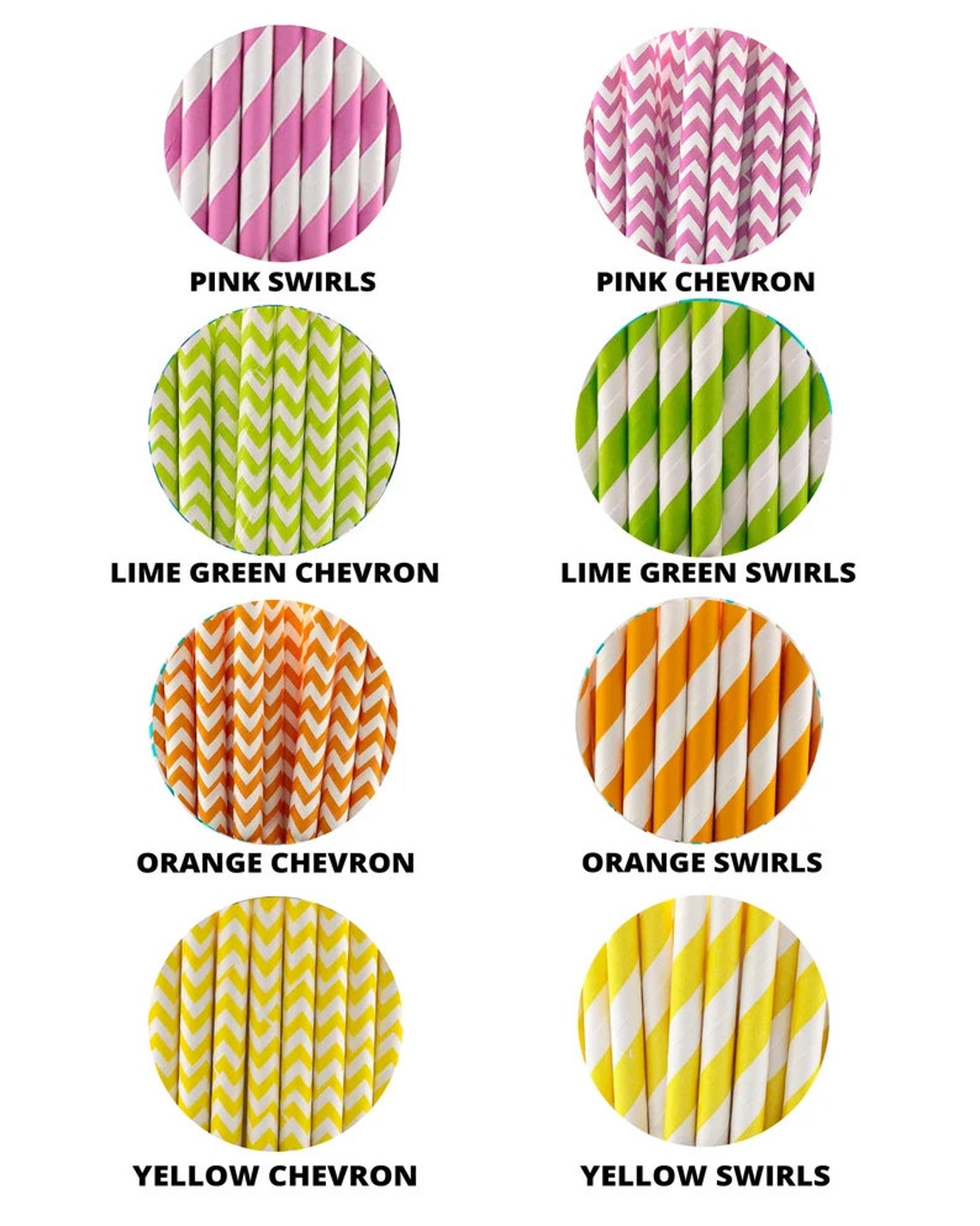 Minions Party Straws (set of 12) Pre-assembled With Straw of Your ...