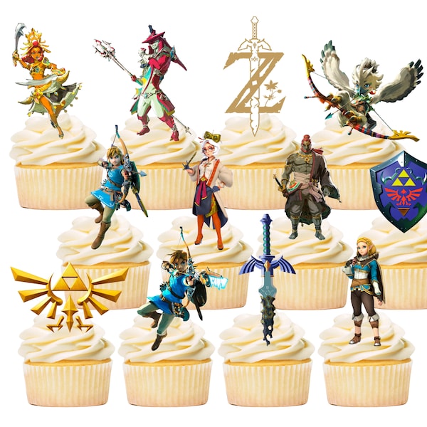 Zelda Cake Topper - Etsy