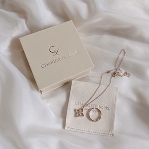 14K Solid Gold Shackle Chain Necklace Ball Dangle Charm Necklace Choker ...