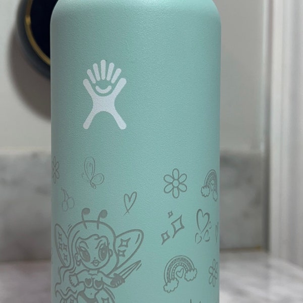 Engraved Hydro Flask - Etsy