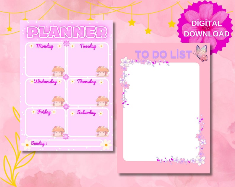 Printable Planner for Kids for Kids Planner for Kids Kids Activity ...