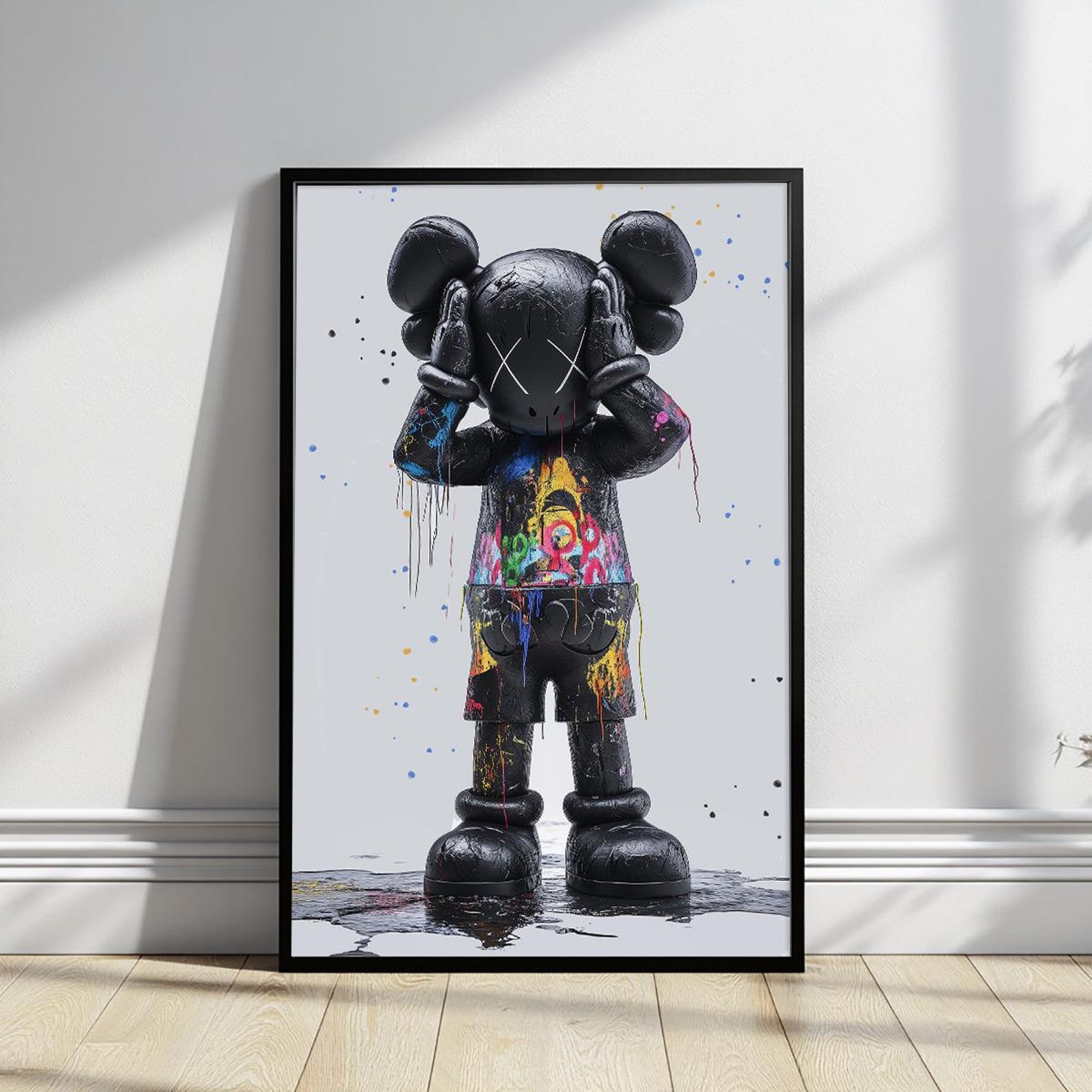 Graffiti Poster Set of 3 Printable KAWSS Graffiti Poster Toys Trend ...