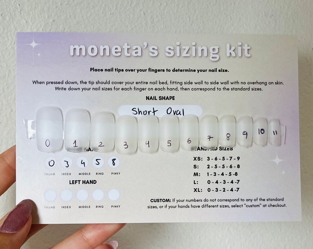 Sizing Kit - Etsy