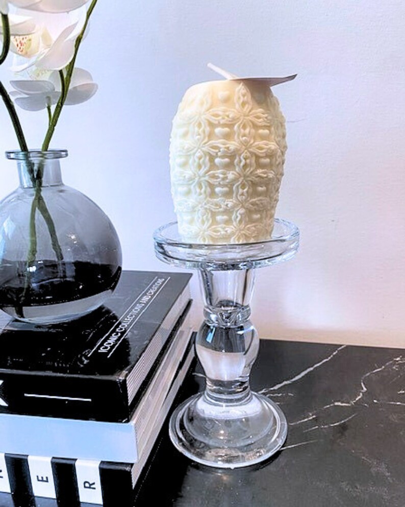 Wellness Flower-scented Molded Candles for Relaxation Handmade Flower ...