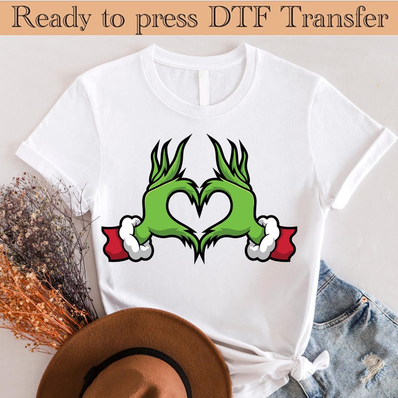 Retro Grinc Squad DTF Transfer, Christmas Ready to Press Transfers for ...