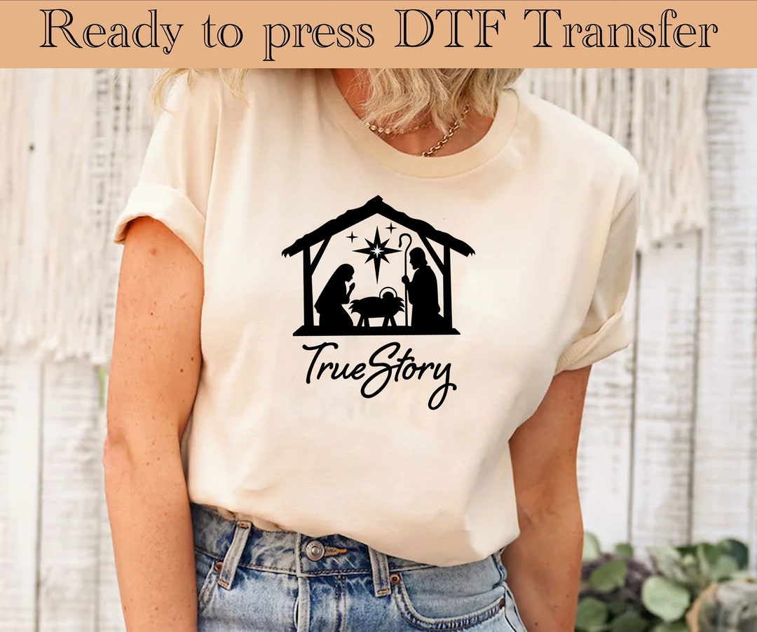 Christian Direct to Film Transfers -ready to Press DTF Transfers -ready ...