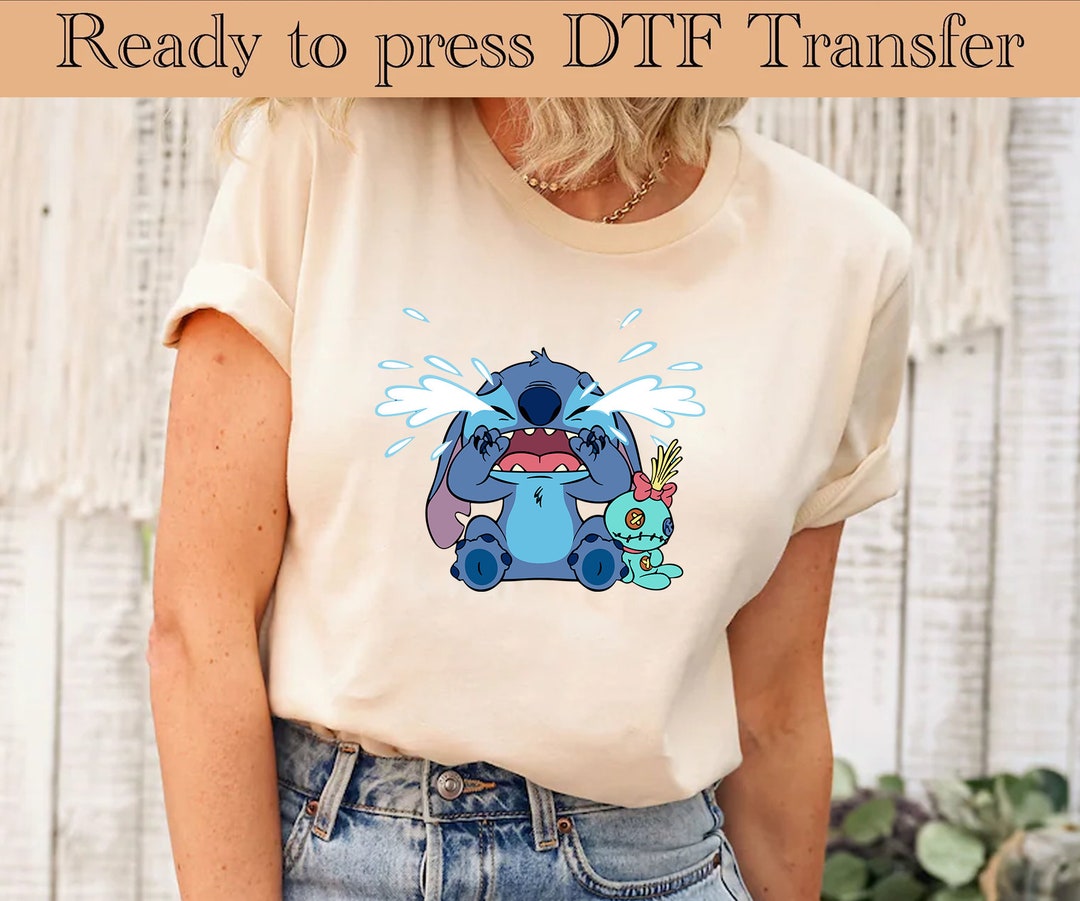 Ohana Stitch Dtf - Ready-to-press Heat Transfer, DTF - Stitch and ...