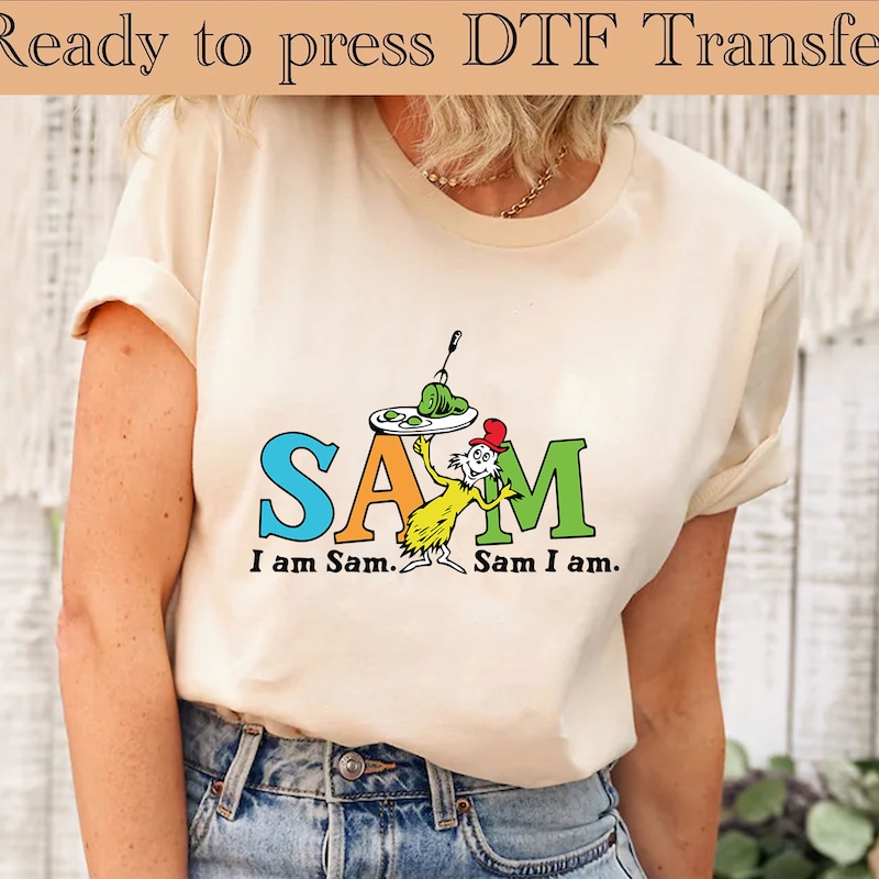 Sam I Am Svg - Etsy