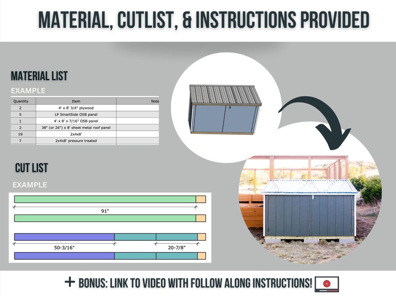 DIY Outdoor Tool Chest Plans / Digital DIY Woodworking Plans / Outdoor ...