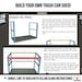 Trash Can Storage Enclosure Plans / Digital DIY Woodworking Plans ...