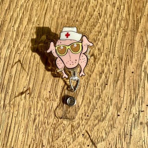 Turkey Thanksgiving Badge Reel,funny Nurse Practitioner ER ICU Doctor ...