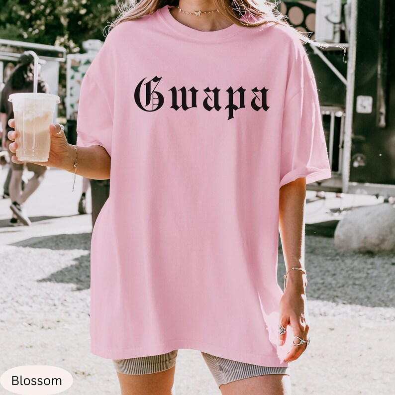 Comfort Colors Gwapa Shirt,filipina Tshirt,filipino Tee,philippines ...