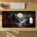 Red Torii Gate Desk Mat: Japanese Landscape Mouse Pad, Dark Anime Decor ...