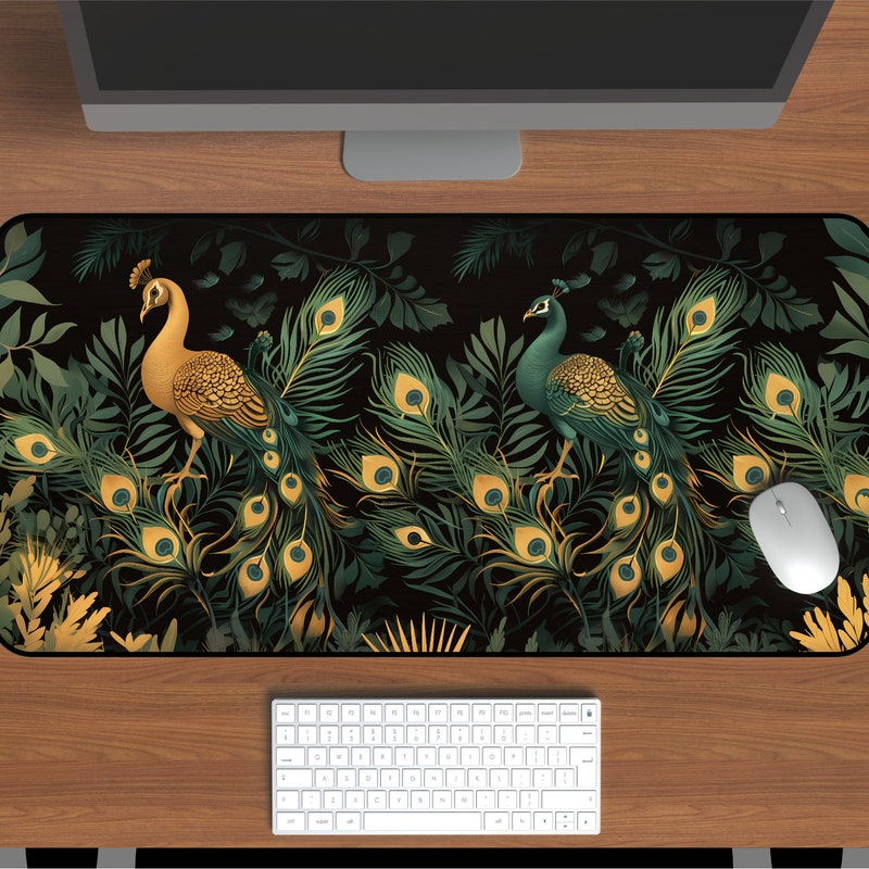 Peacock Feather Mat - Etsy