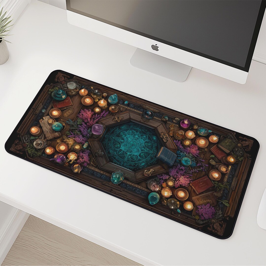 Alchemist Ritual Desk Mat: Witchcore Office Decor - Etsy