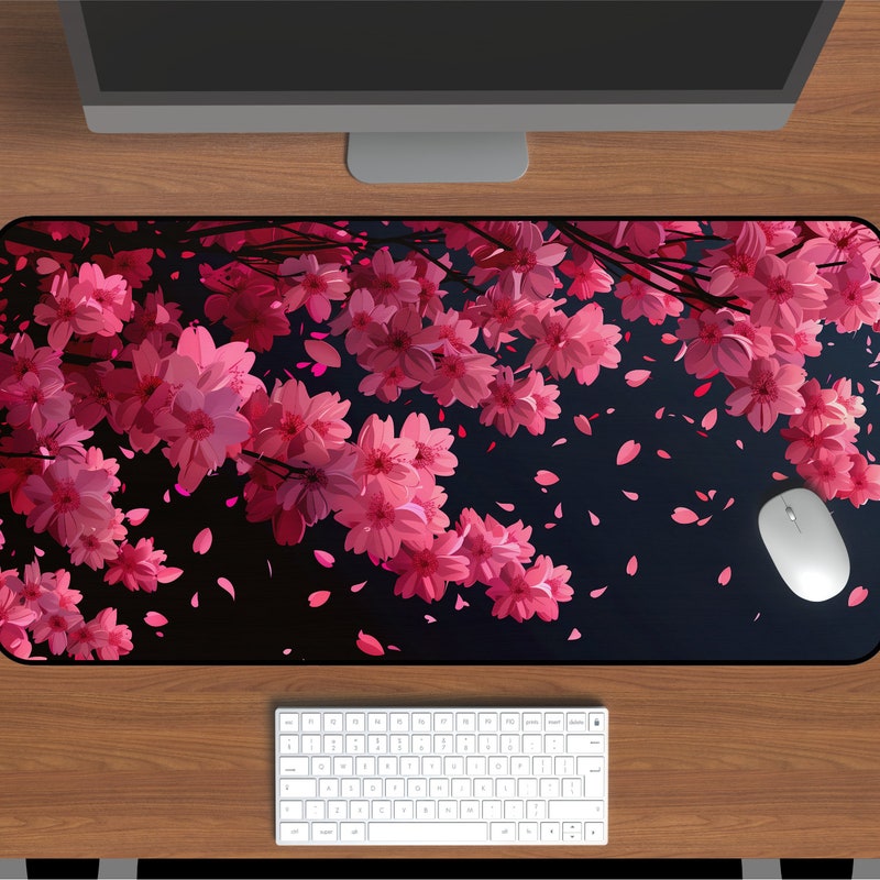 Cherry Blossom Mouse Pad - Etsy