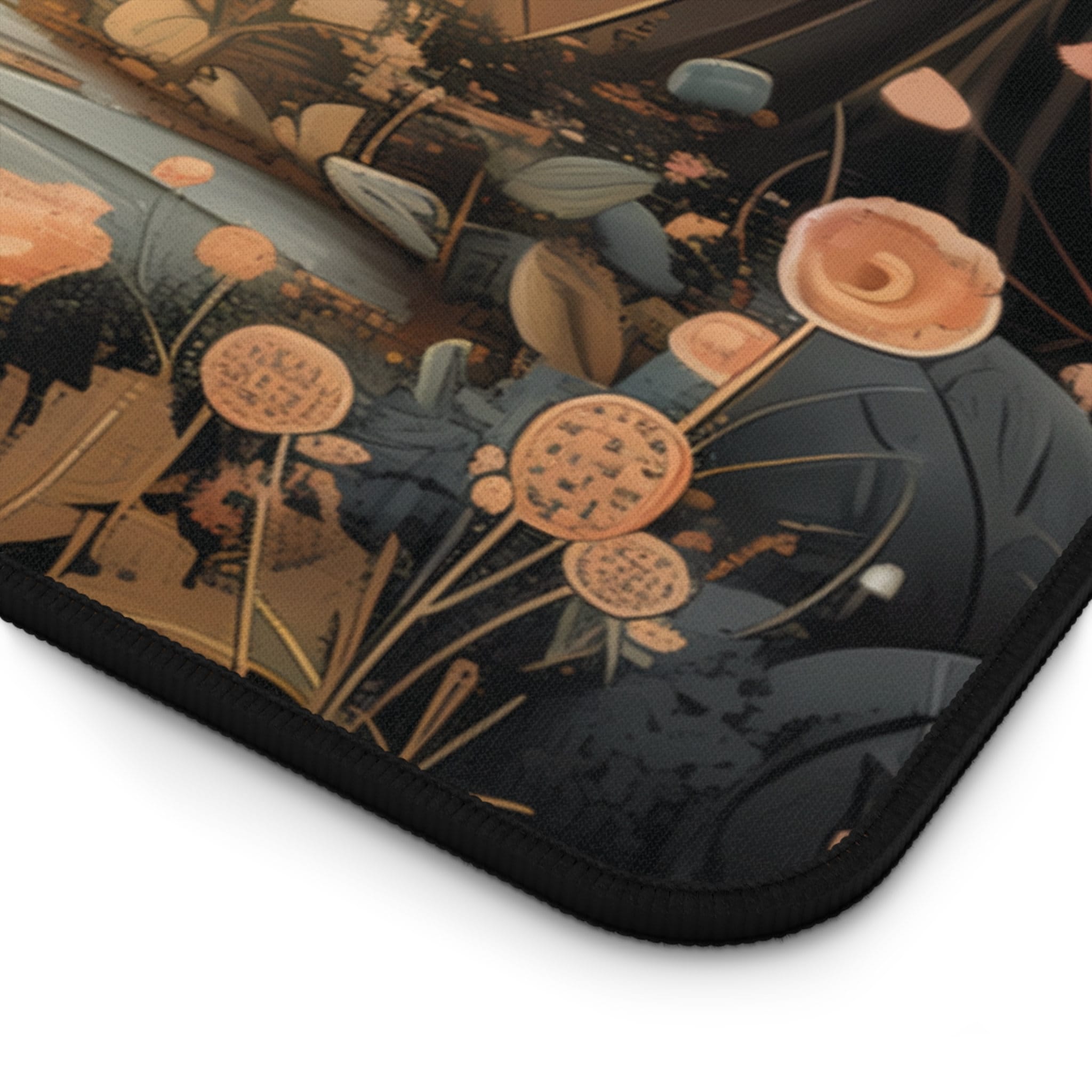 Enchanted Forest Library Desk Mat: Mystical Bookshelf Mouse Pad - Etsy