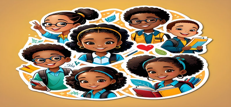 Printable Sticker Excited Middle School Scholars - Etsy