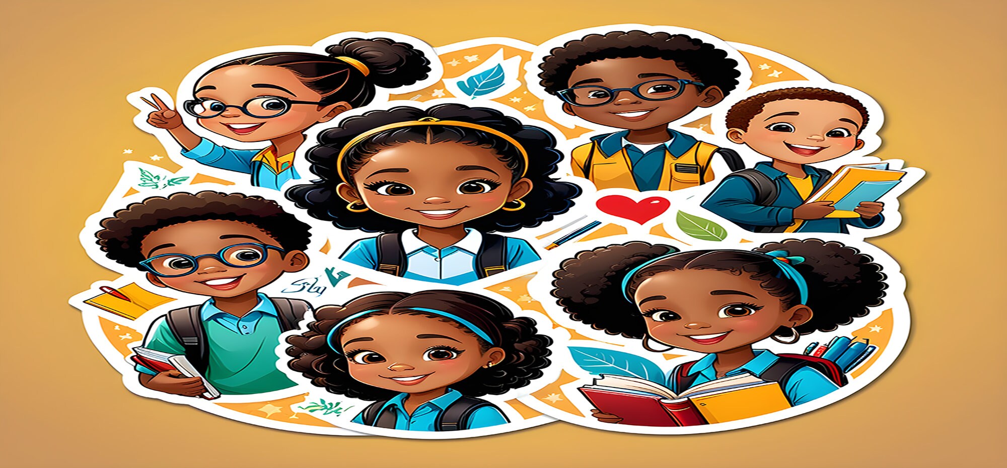 Printable Sticker Excited Middle School Scholars - Etsy