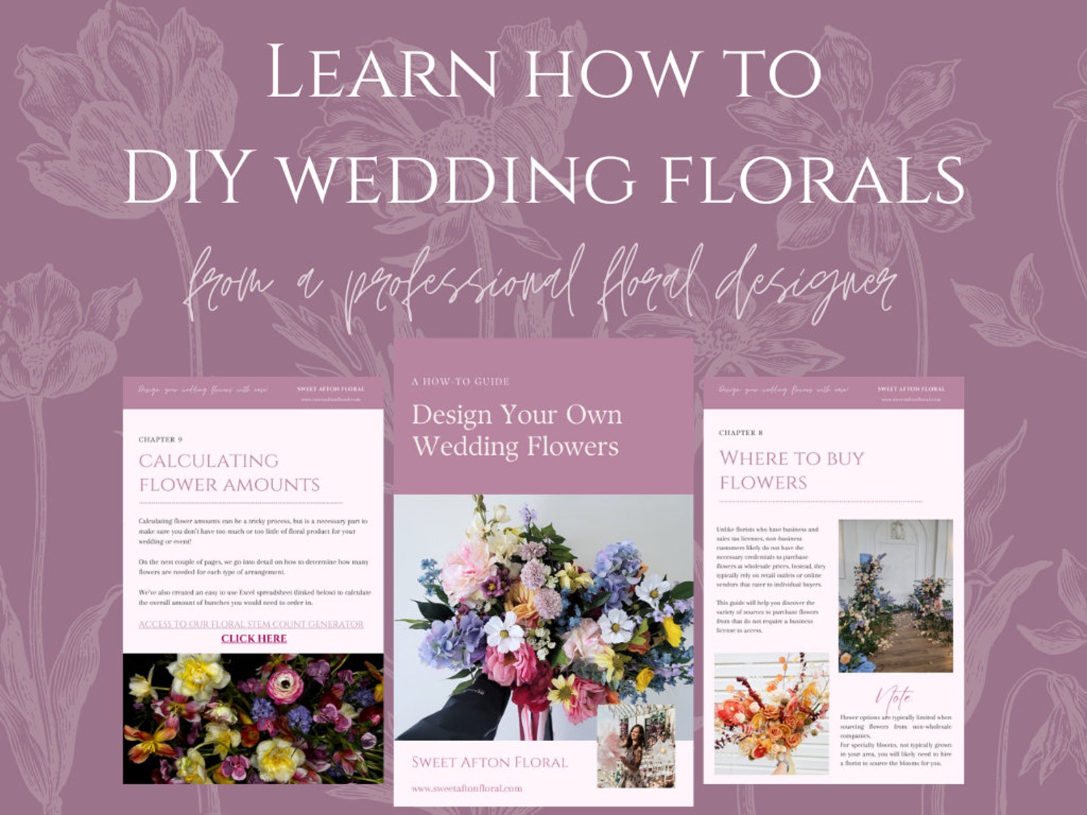 DIY Wedding Flowers Guide: Design & Sourcing (PDF Download) - Etsy