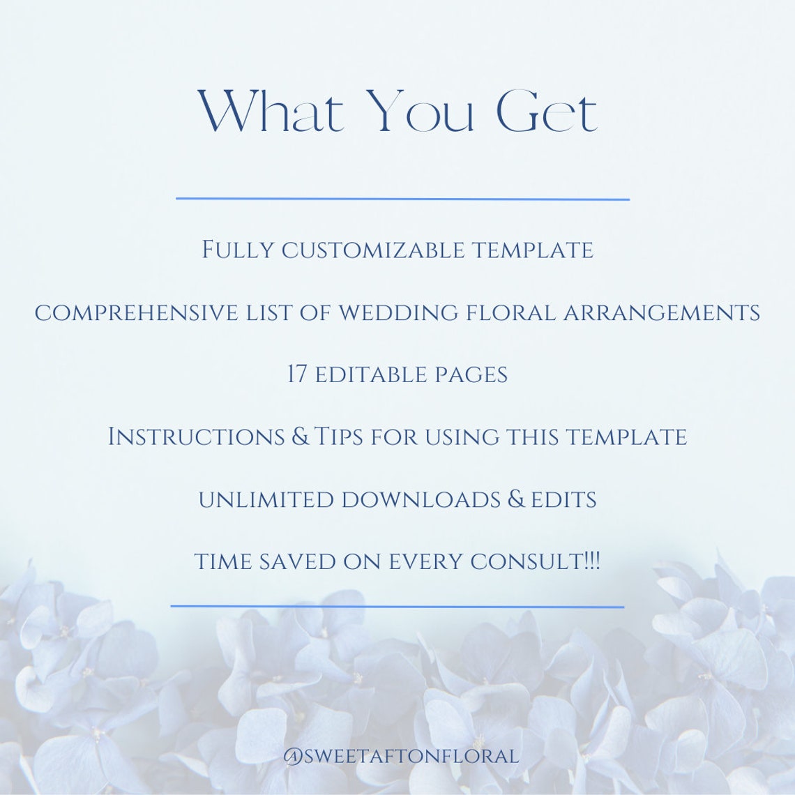 Florist Wedding Consultation Template: Editable Price Quote (digital ...