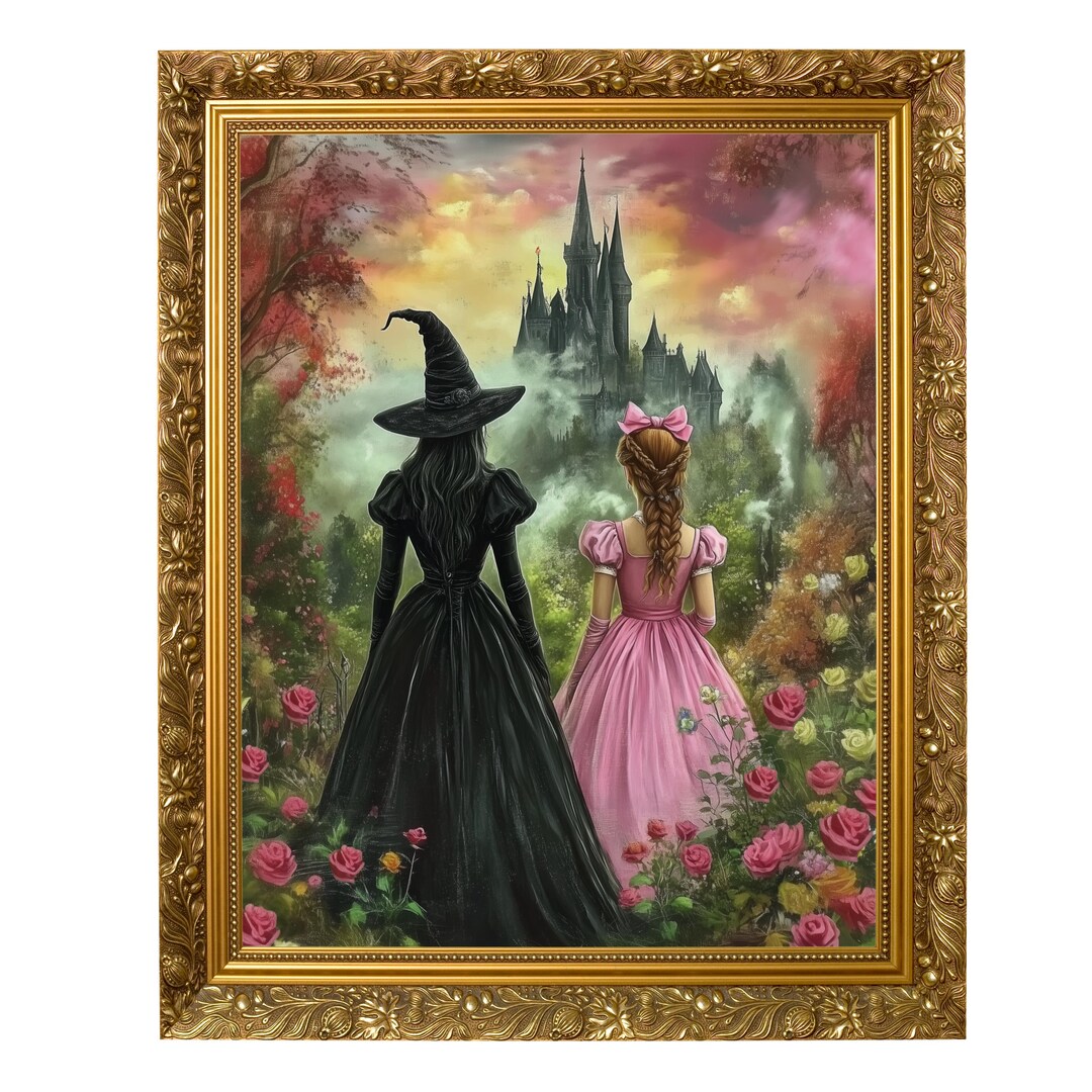 WICKED POSTER Wicked Print, Wicked Art, Wicked Wall Art, Wicked Witch ...