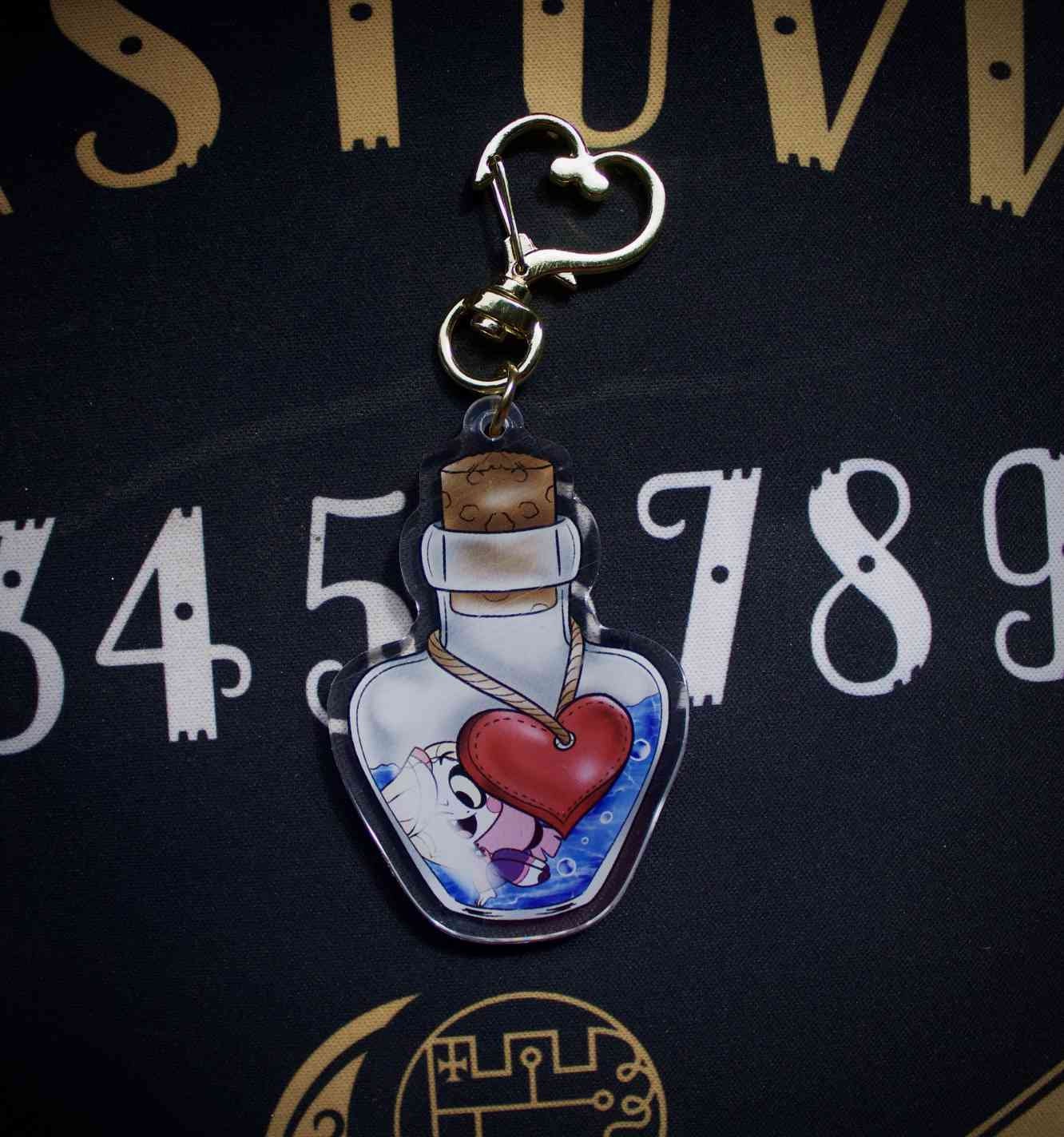 Keychain: Hazbin Hotel - Etsy